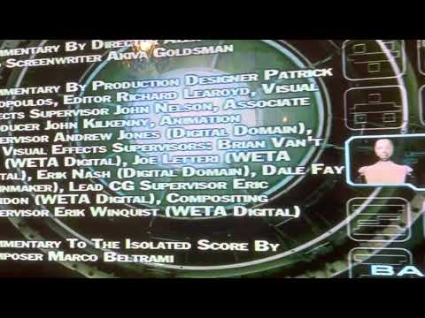 I, Robot (2004) DvD Menu Walkthrough