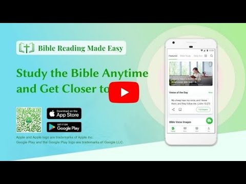 The Bible reading made easy App in many languages download it now - YouTube