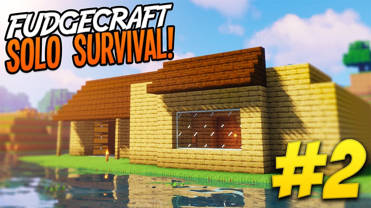 Building My Real Life House - Fudgecraft Solo Survival #2 (Minecraft ...