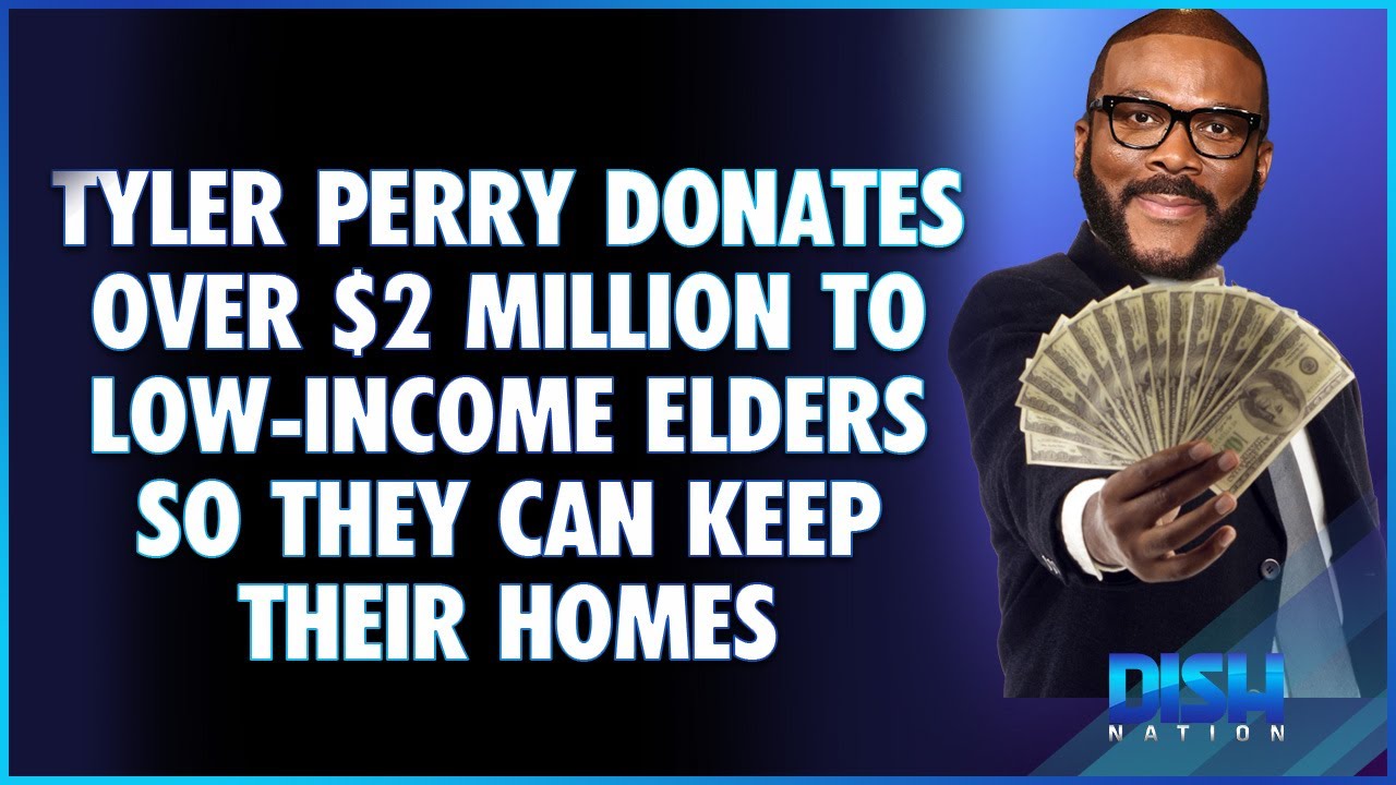 Tyler Perry Donates $2.75 Million to Elderly Homeowners So They Can ...
