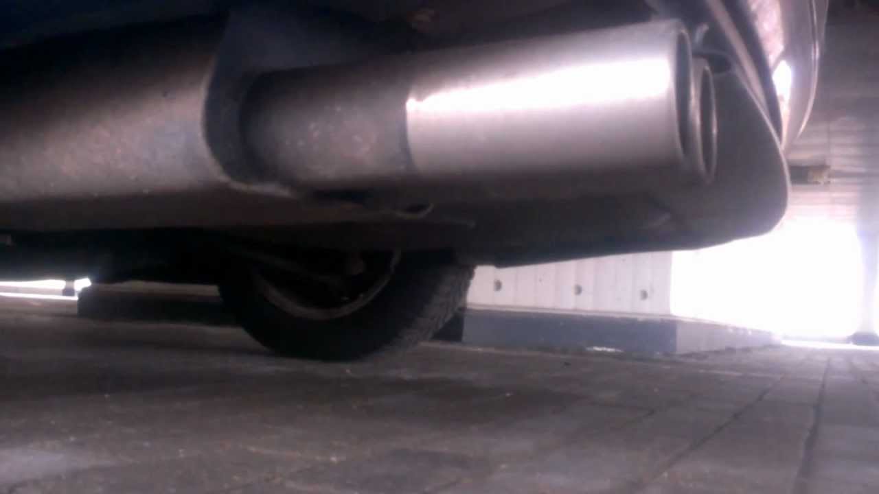 BMW E36 320i Novus Exhaust Sound - YouTube