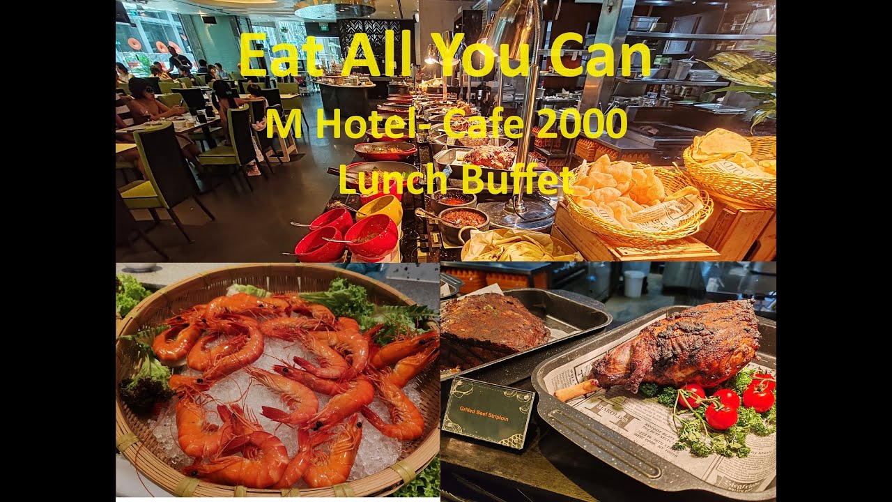 Buffet At Cafe 2000- M Hotel - YouTube