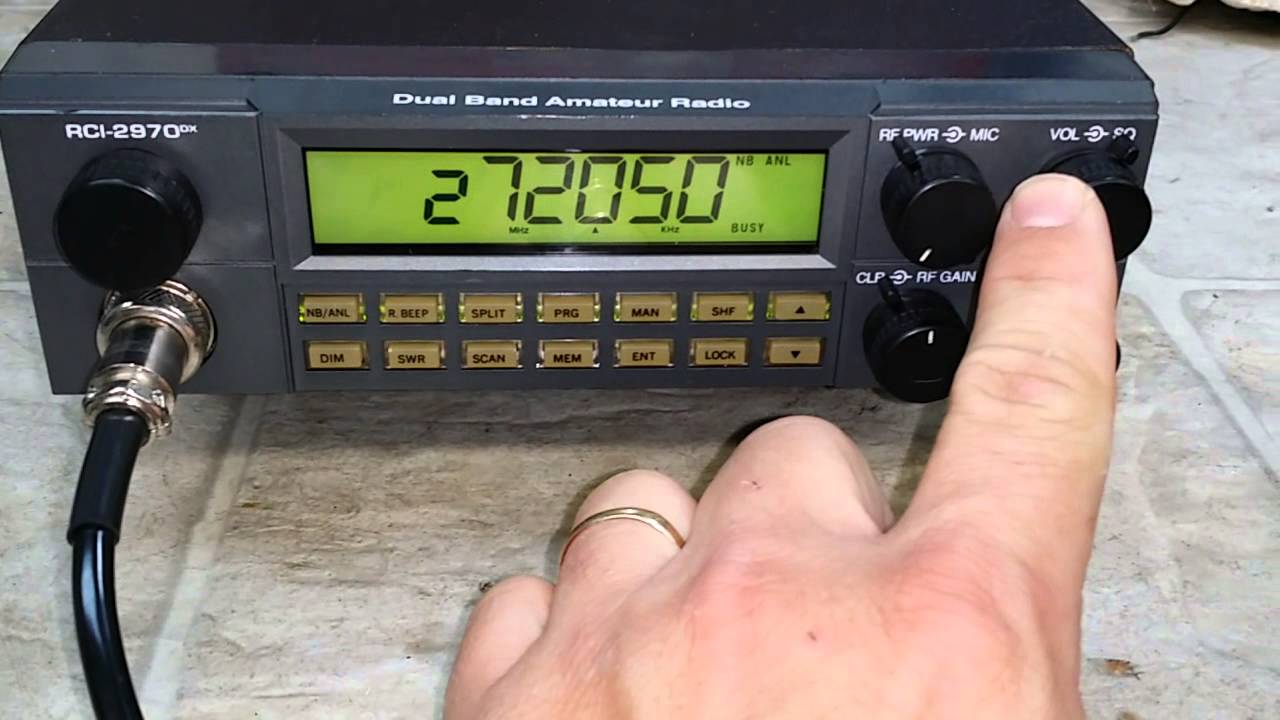 RCI-2970dx repair report for Charles in AL - YouTube