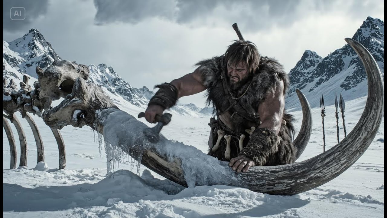50,000 years ago l How Prehistoric Humans Built Winter Shelters from ...