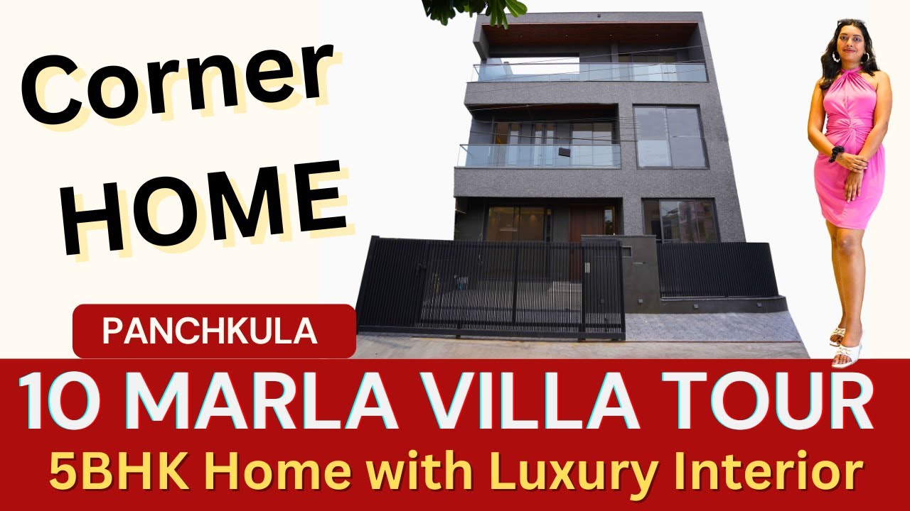 5 BHK Ultra Luxury House For Sale in Panchkula | Interior Design | 250 ...