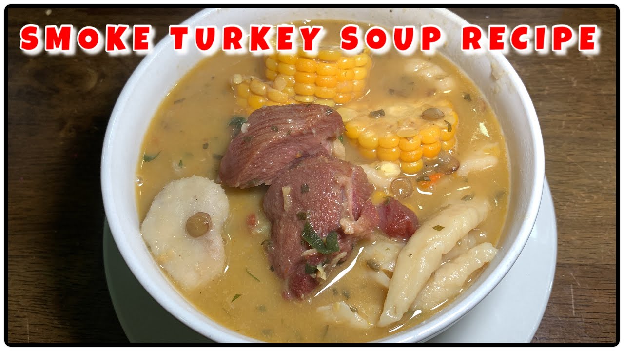 SMOKED TURKEY SOUP RECIPE | TRINI STYLE - YouTube