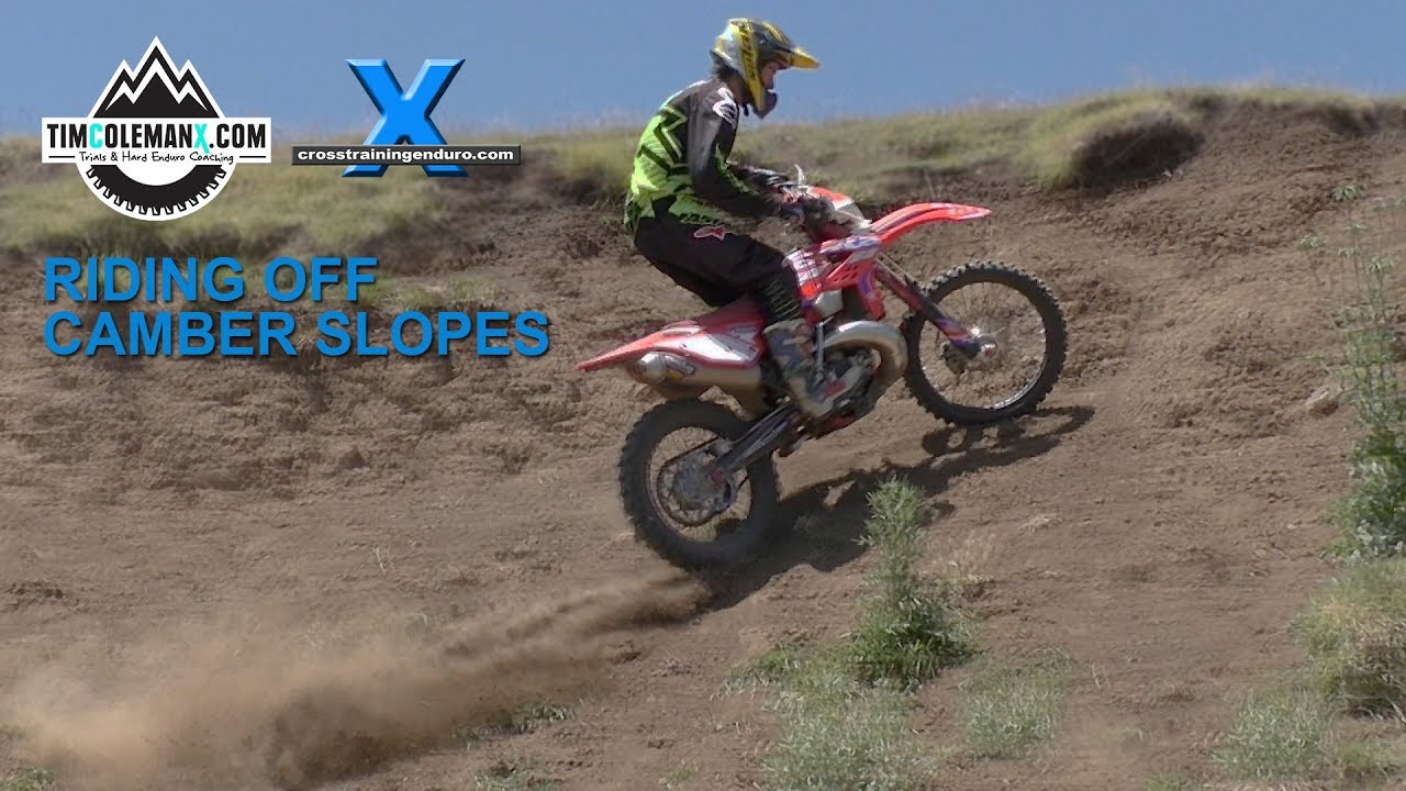 How to ride off camber slopes on dirt bikes︱Cross Training Enduro - YouTube