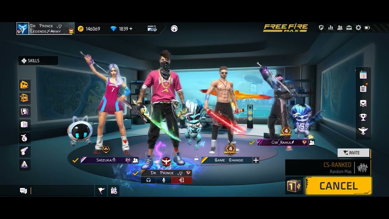 free fire max girl - YouTube