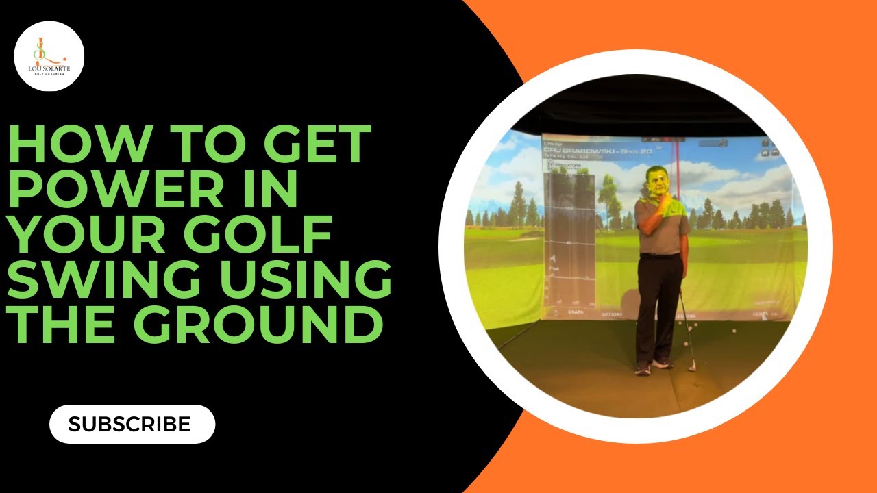 How to Get Power in Your Golf Swing Using the Ground - YouTube