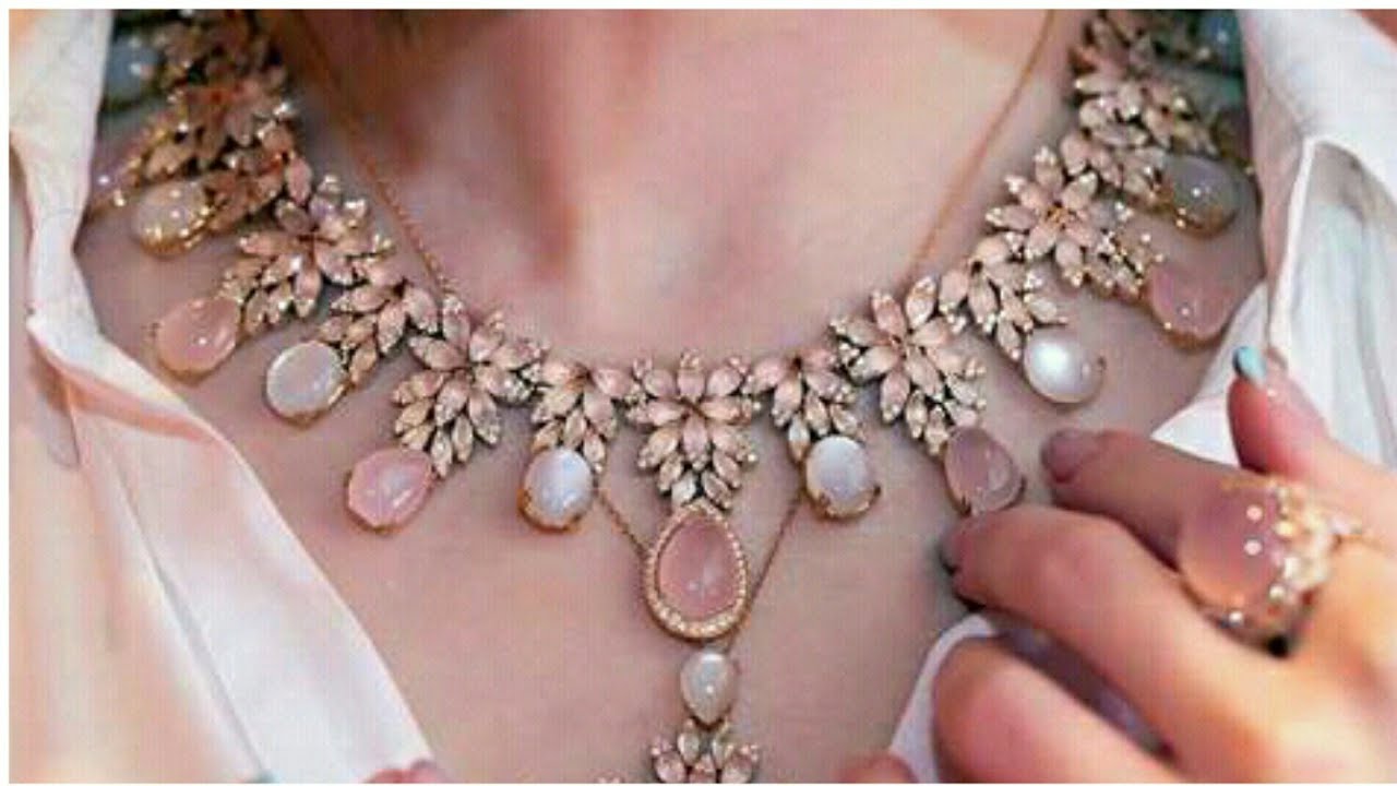 Latest Simple Beautiful Gold |Necklace Design| Jewellery Design - YouTube