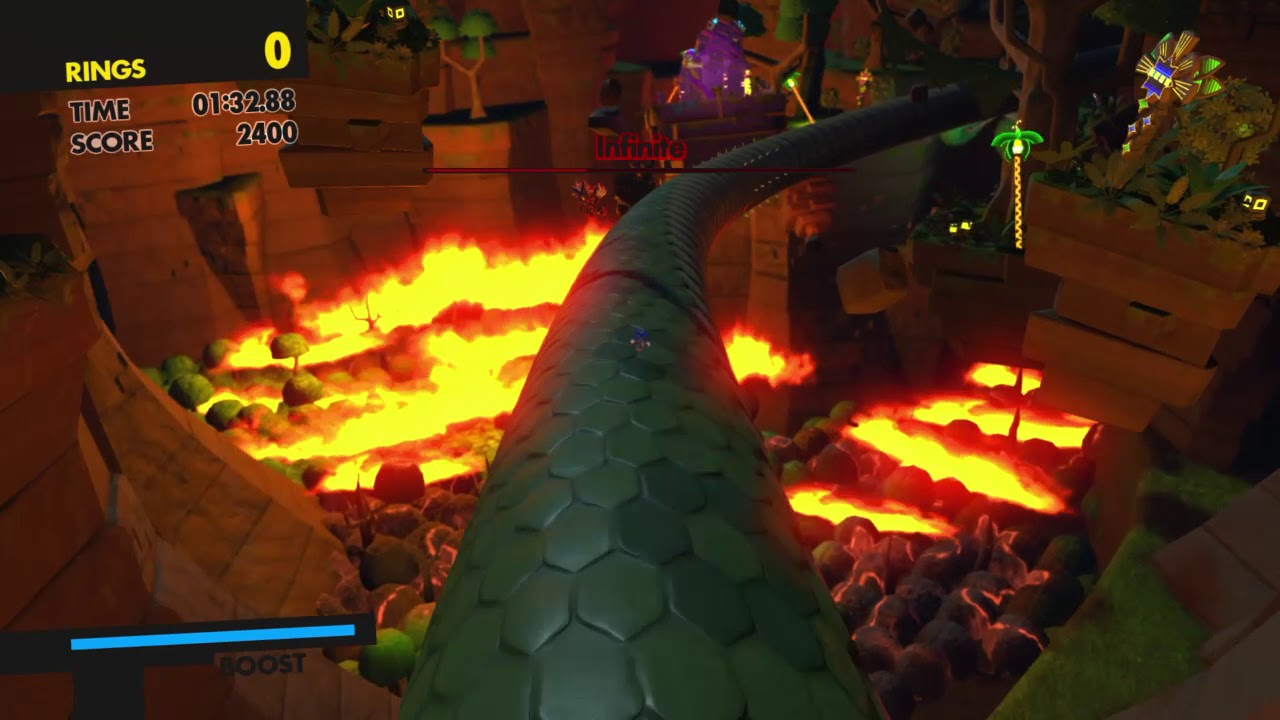 Sonic forces part 3 infinite boss fight - YouTube