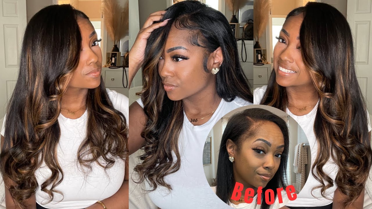 These are CLIP INS!! EASY & Detailed side part Clip in tutorial| Step ...