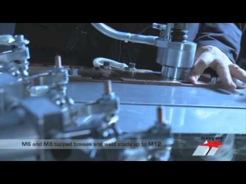 Clip 9 - M6 and M8 tapped bosses and weld studs up to M12 - YouTube
