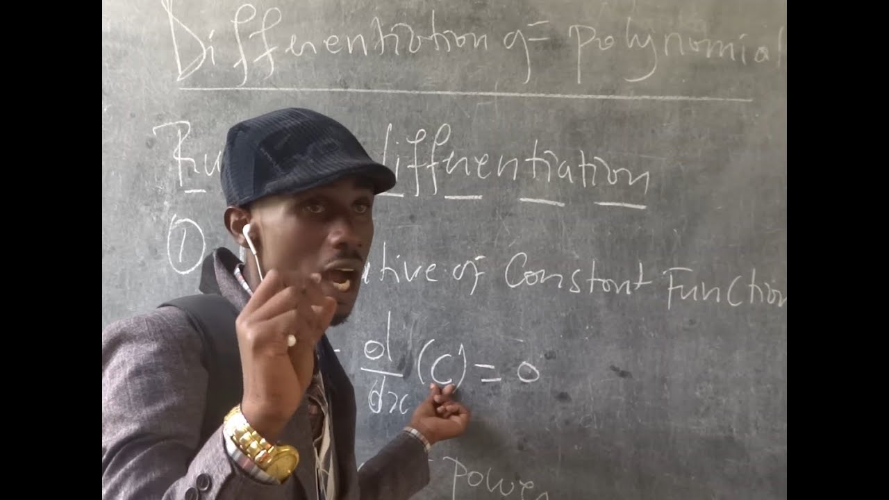 #DIFFERENTIATION#DERIVATIVE OF POLYNOMIALS: EXAMPLES USED TO DERIVATIVE ...