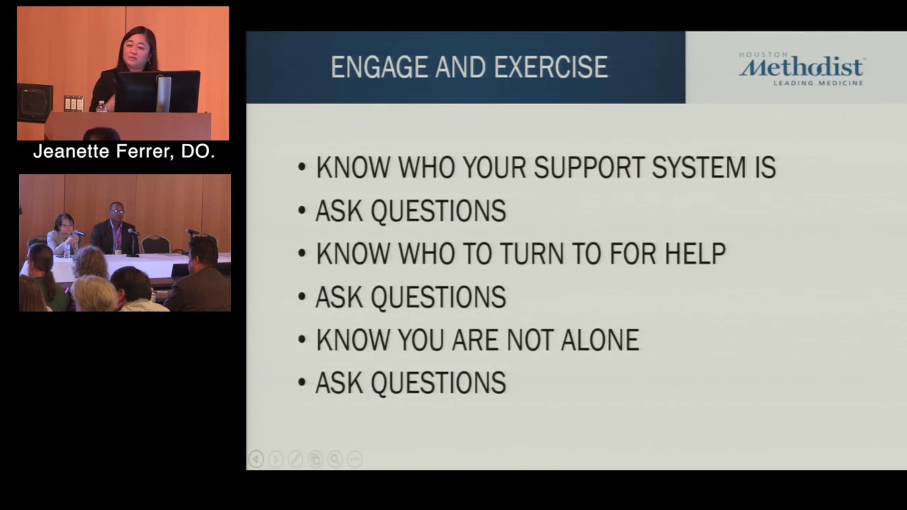 Symptom Management and Dealing with Diagnosis (Jeanette Ferrer, DO ...