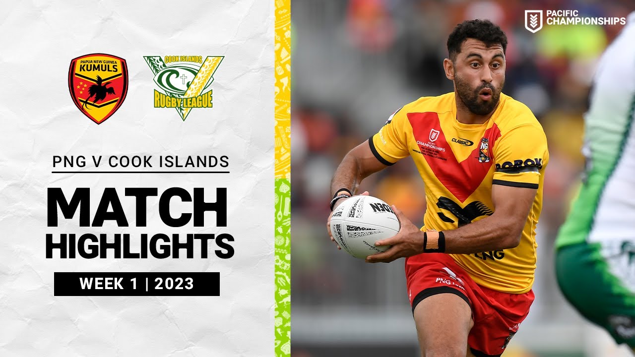PNG Kumuls v Cook Islands Aitu | Match Highlights | 2023 Pacific ...