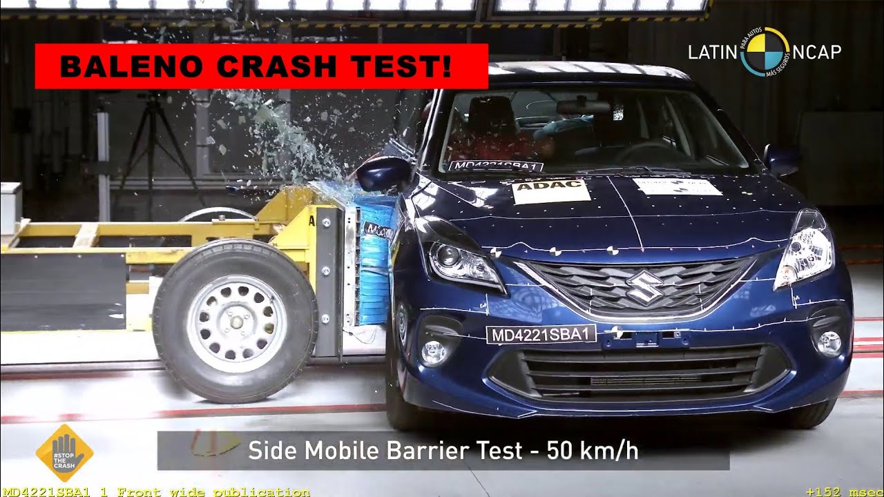 2021 MARUTI SUZUKI BALENO CRASH TEST 🔥 Sharman D'Souza - YouTube