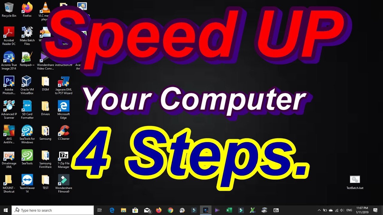 How to speed up your computer to run faster 4 simple steps in Windows ...