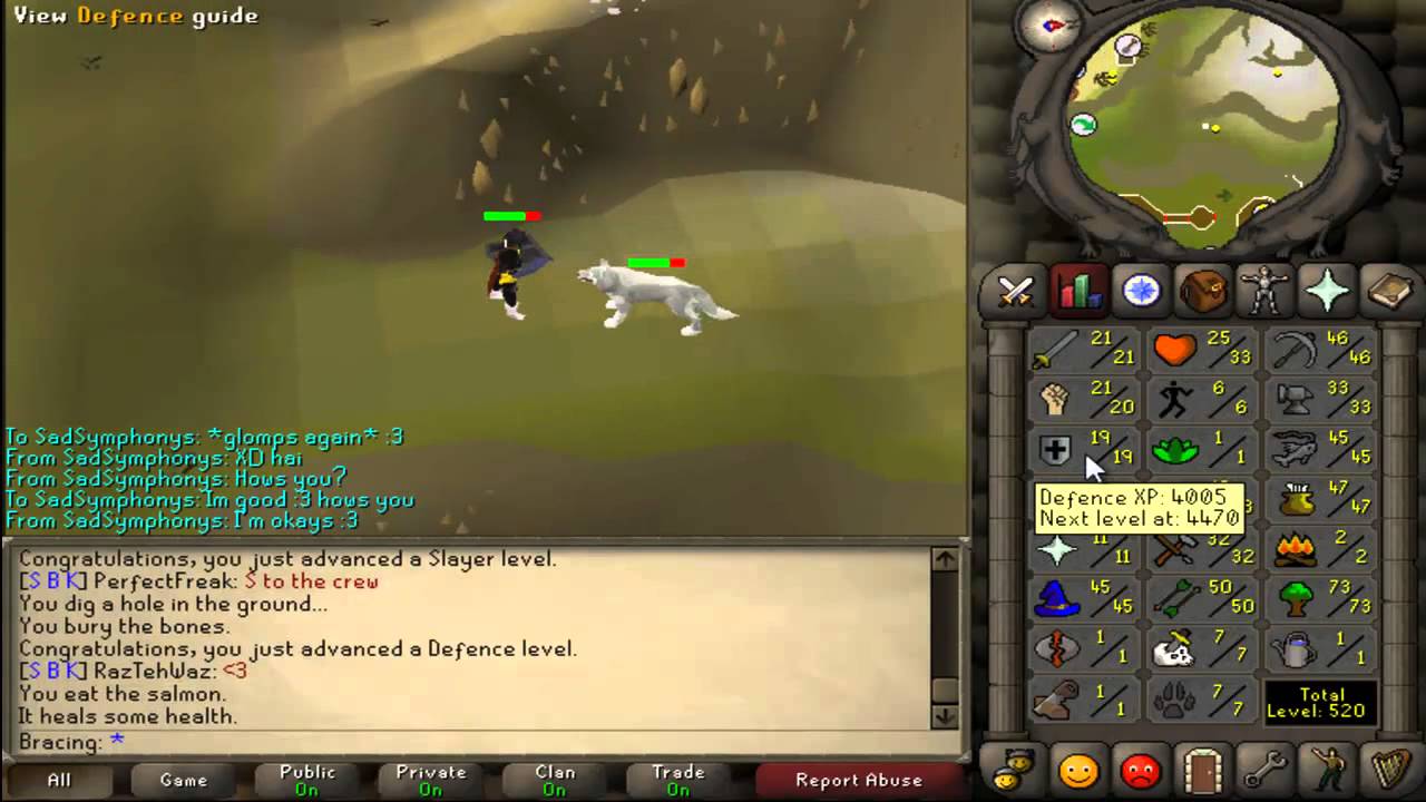 Runescape 2007 - Max Stats From Scratch - Part 7 - YouTube
