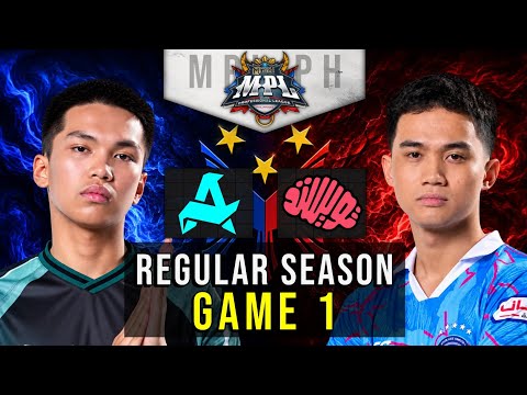 AURORA vs TWISTED MINDS PH 🔥 GAME 1 | MPL PH SEASON 18 | REGULAR SEASON