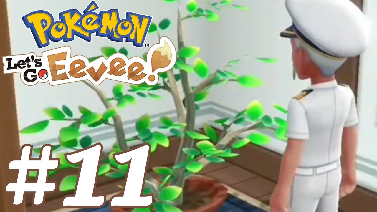 The Captain Teaches Eevee Chop Down! - Pokémon: Let’s Go, Eevee! Part ...