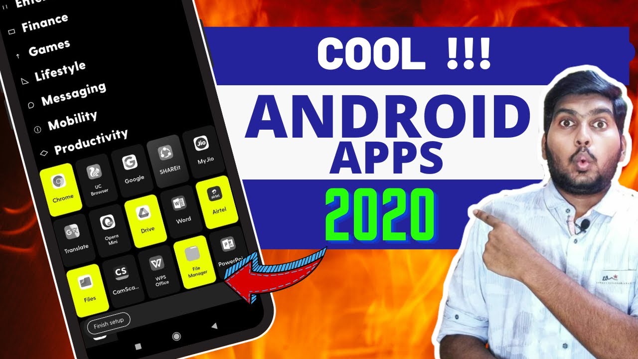 Best 5 COOL Android Apps 2020🔥🔥(HINDI) | Best Android Apps 2020 - YouTube