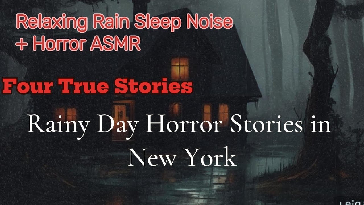 Four Rainy Day Horror Stories in New York w/ Rain Sleep ASMR - YouTube