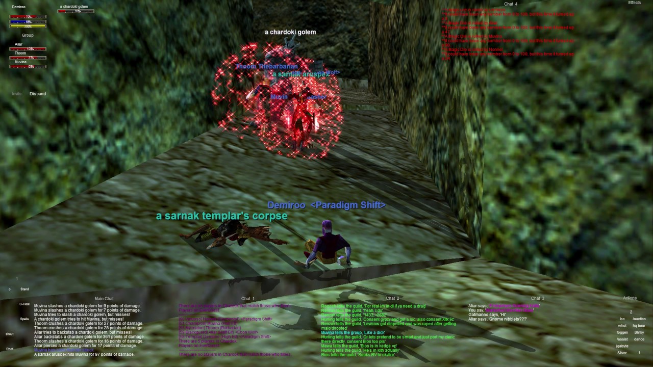 Everquest old school P99 : Part 418 - Entrance/Exit Group - Chardok ...