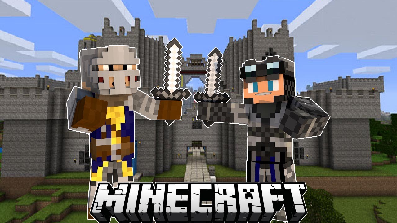 Minecraft - Team Build Battle - Knights Of The Square Table - YouTube
