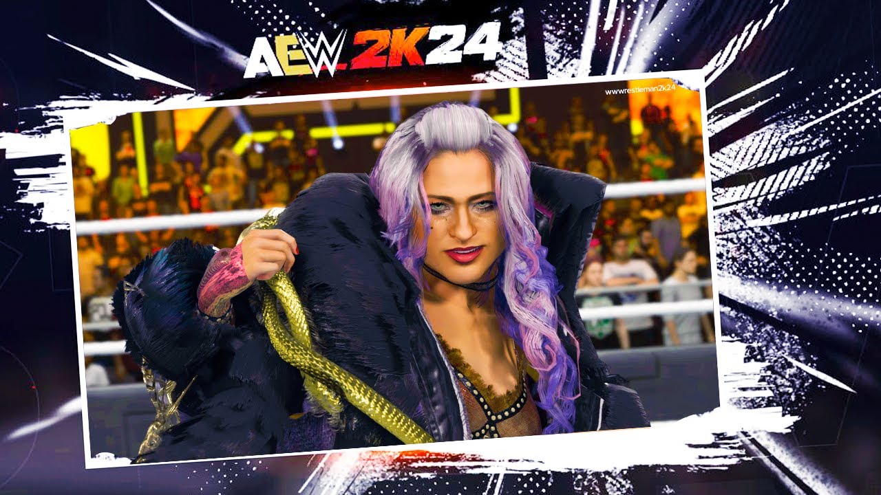 WWE 2K24 - GIULIA makes her debut at NXT w/Glorious Queen | WWE 2K24 ...