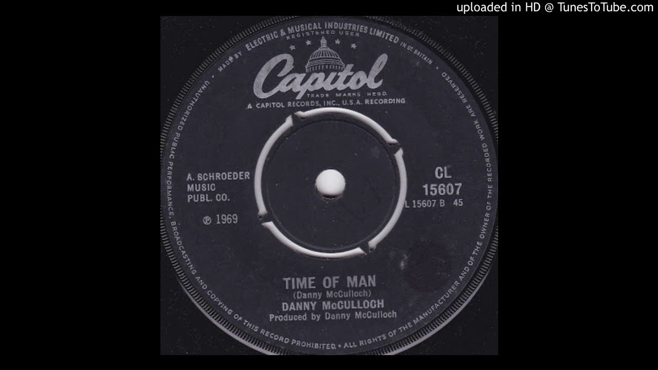 Danny McCulloch - Time Of Man - YouTube