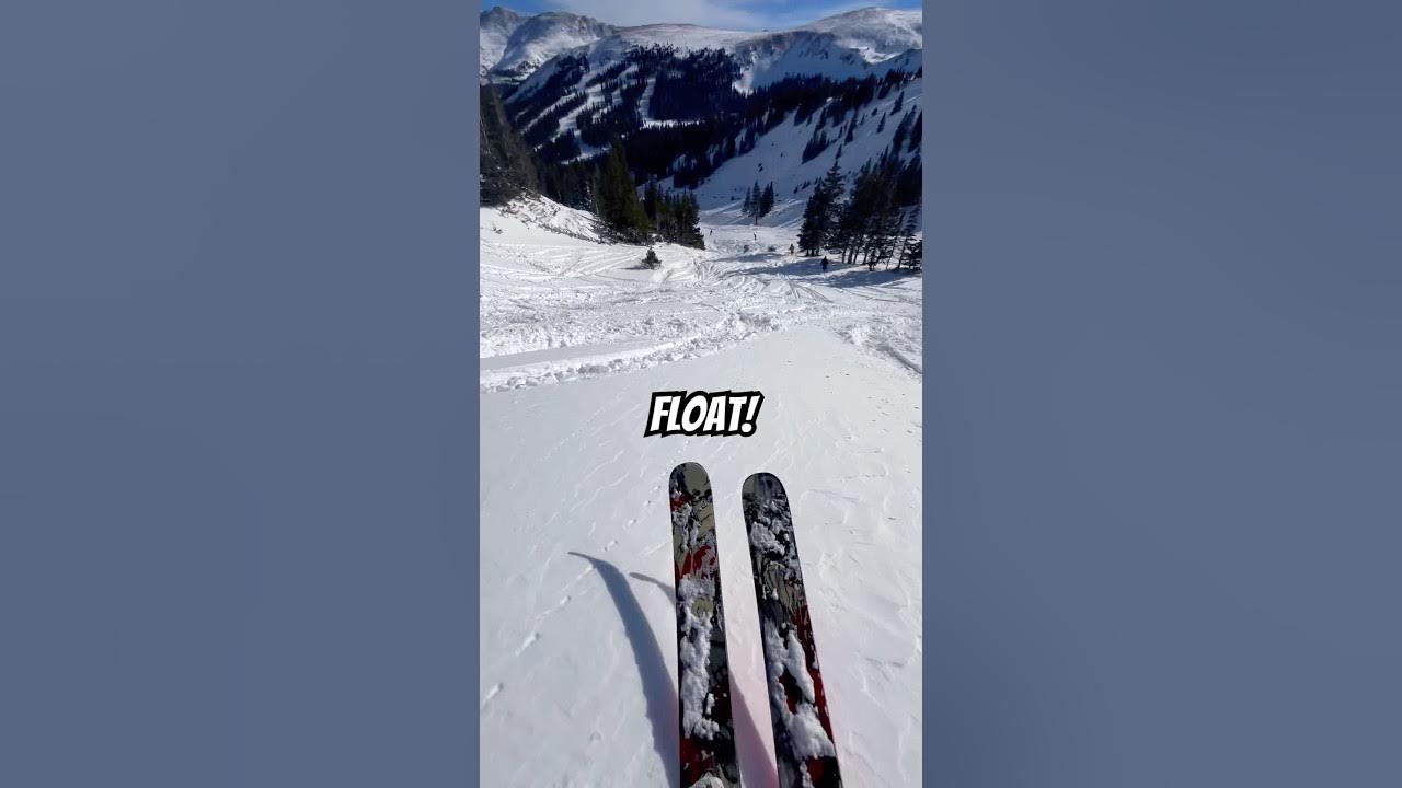 float through pow be like.. #skiing #winterspecial #skiresort - YouTube