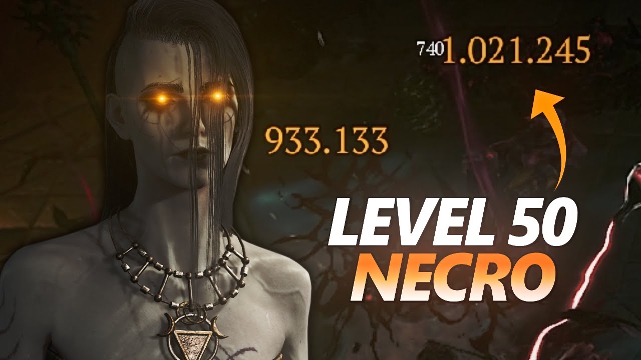A BUILD MAIS ABSURDA DE NECRO NO DIABLO 4! 1 MILHÃO DE DANO LEVEL 50 - YouTube