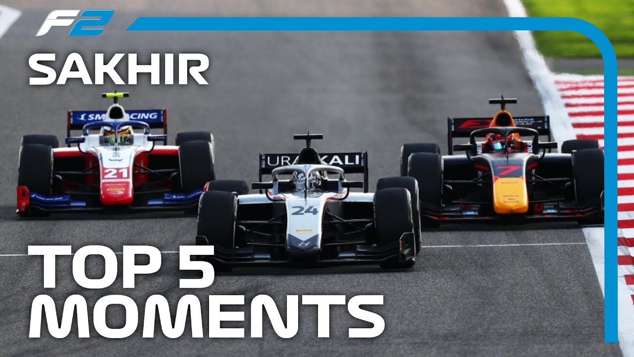 Top 5 Formula 2 Moments | 2020 Sakhir Grand Prix - YouTube