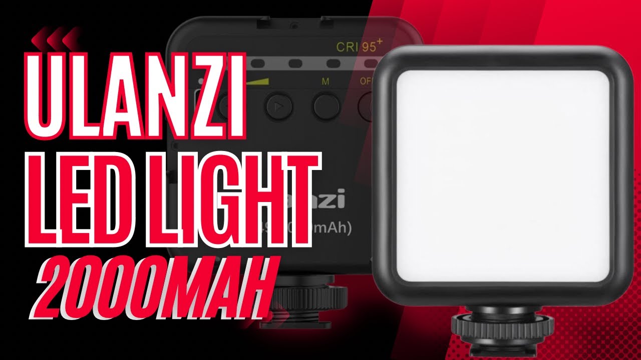 Coming soon best small Ulanzi LED Light review (not paid) - YouTube