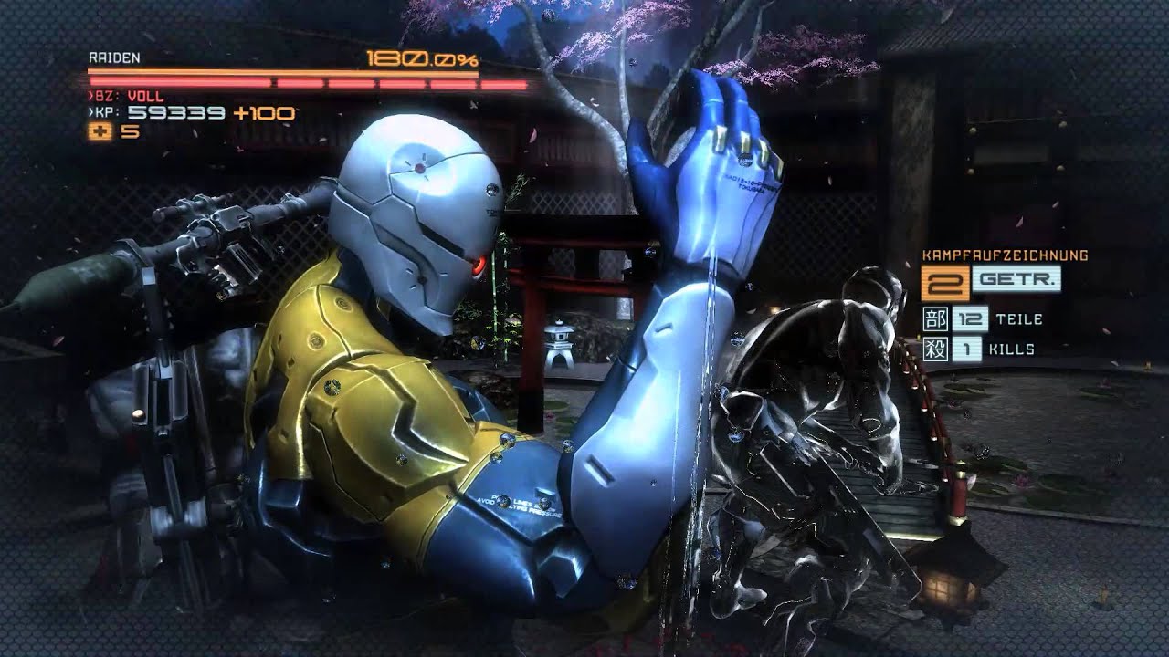 Metal Gear Rising - R-04 Hostile Takeover *S-Rank* with Fox Blade - YouTube