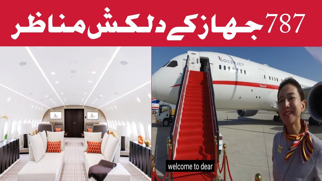 Boeing 787 Dreamliner Inside View | How Look Private Boeing 787 ...