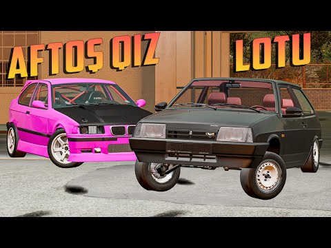Aftoş Qız və Lotu Şəmi Yarış Samara vs Bmw coupe | Maşın Oyunları | BeamNG.Driver #malikbedelov