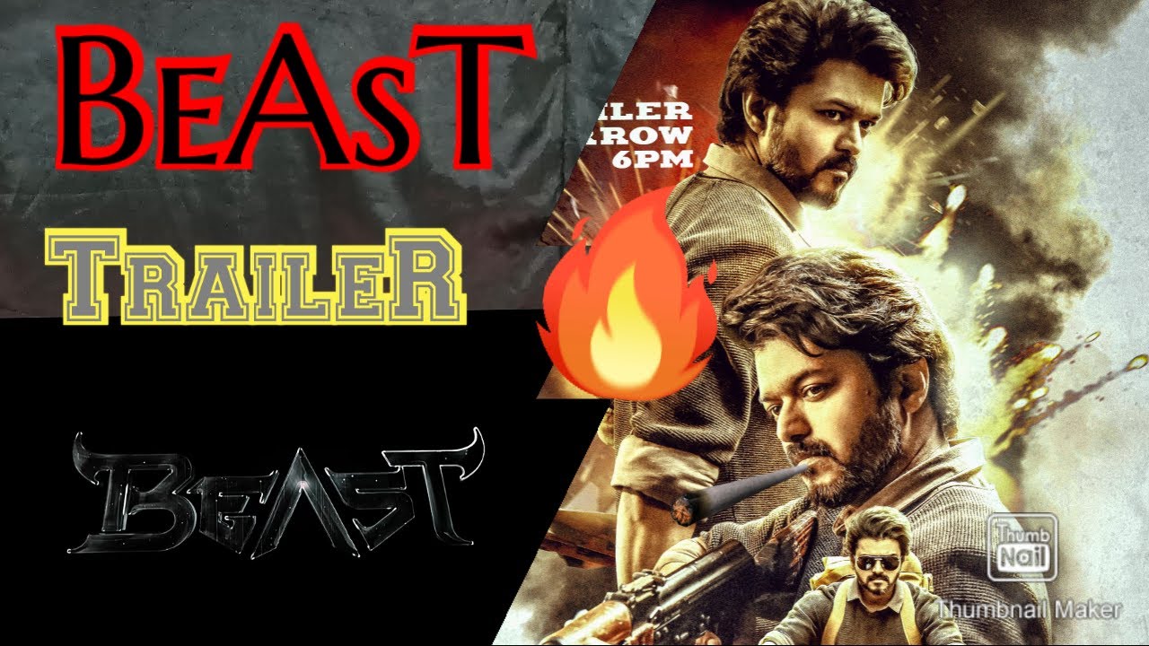 Beast Trailer 🔥Thalapathy Vijay Pooja Hedge | Nelson Redin kingsely ...