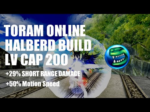 Halberd Build Lv.200 Dragon Tooth - Toram Online | トーラム - YouTube