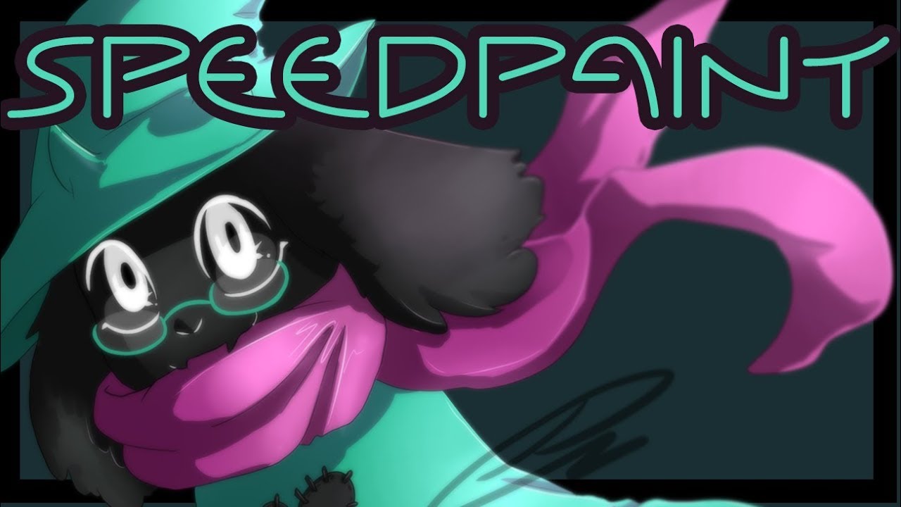 [DELTA RUNE] The Dark Prince - Ralsei - Speedpaint - YouTube