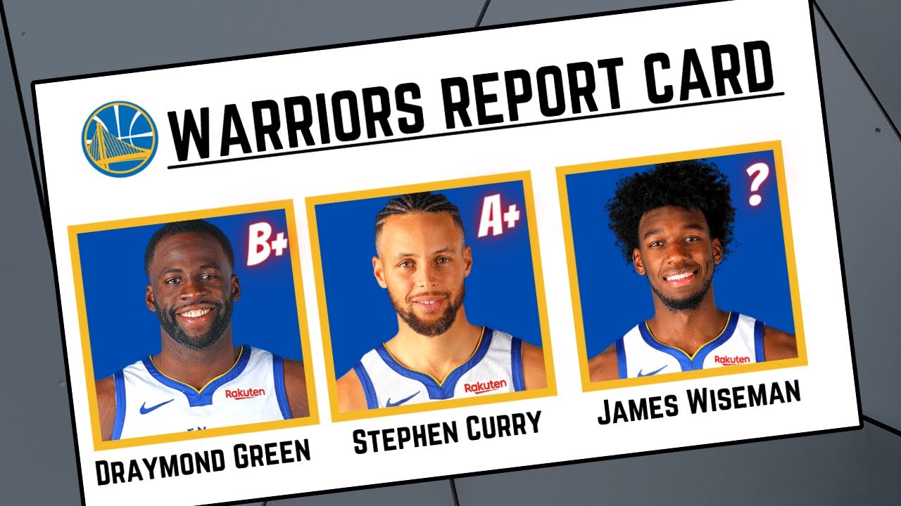 Midseason REPORT CARDS For The Golden State Warriors… - YouTube