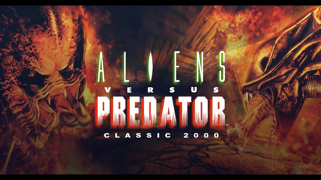 Aliens versus Predator Classic 2000 ( PREDATOR) PC / Início do jogo ...