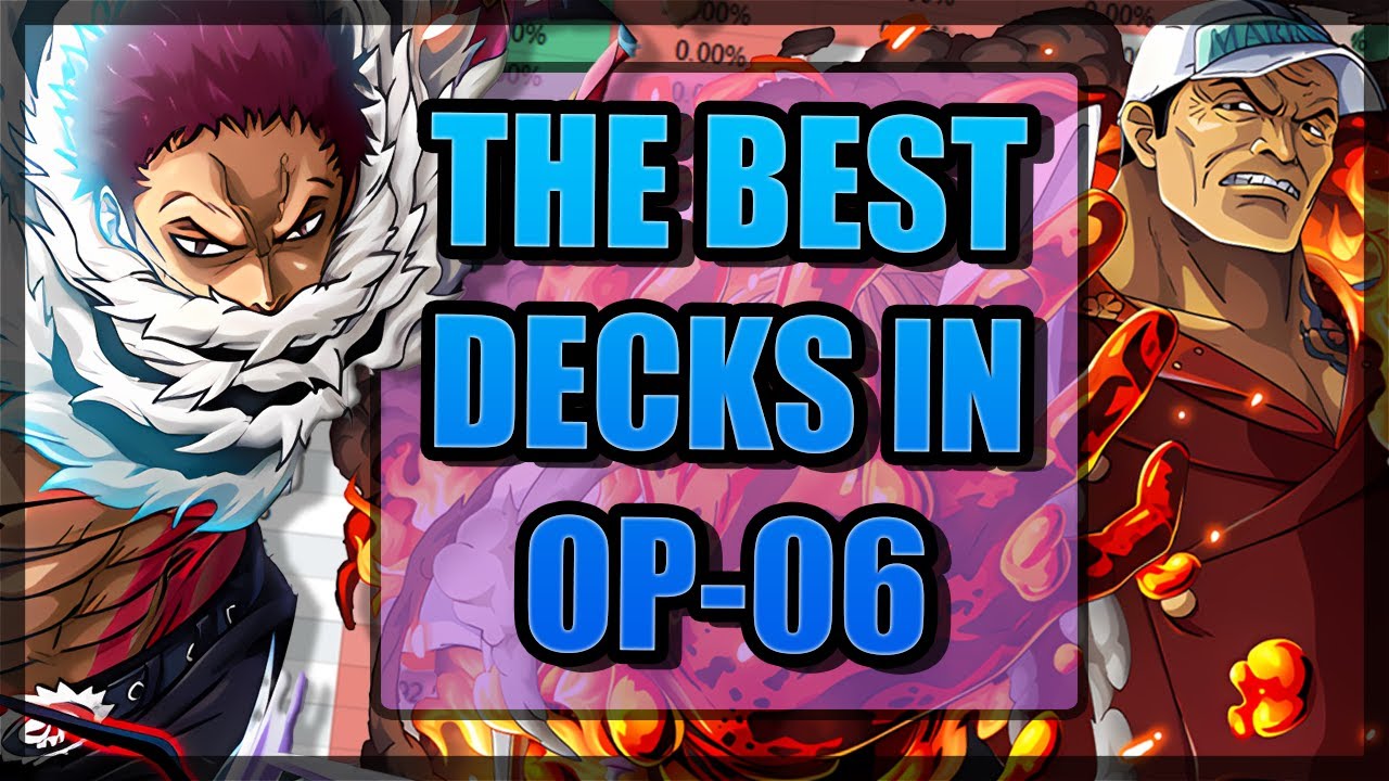 The Best Decks in OP-06 - Meta Analysis of Wings of The Captain - One ...
