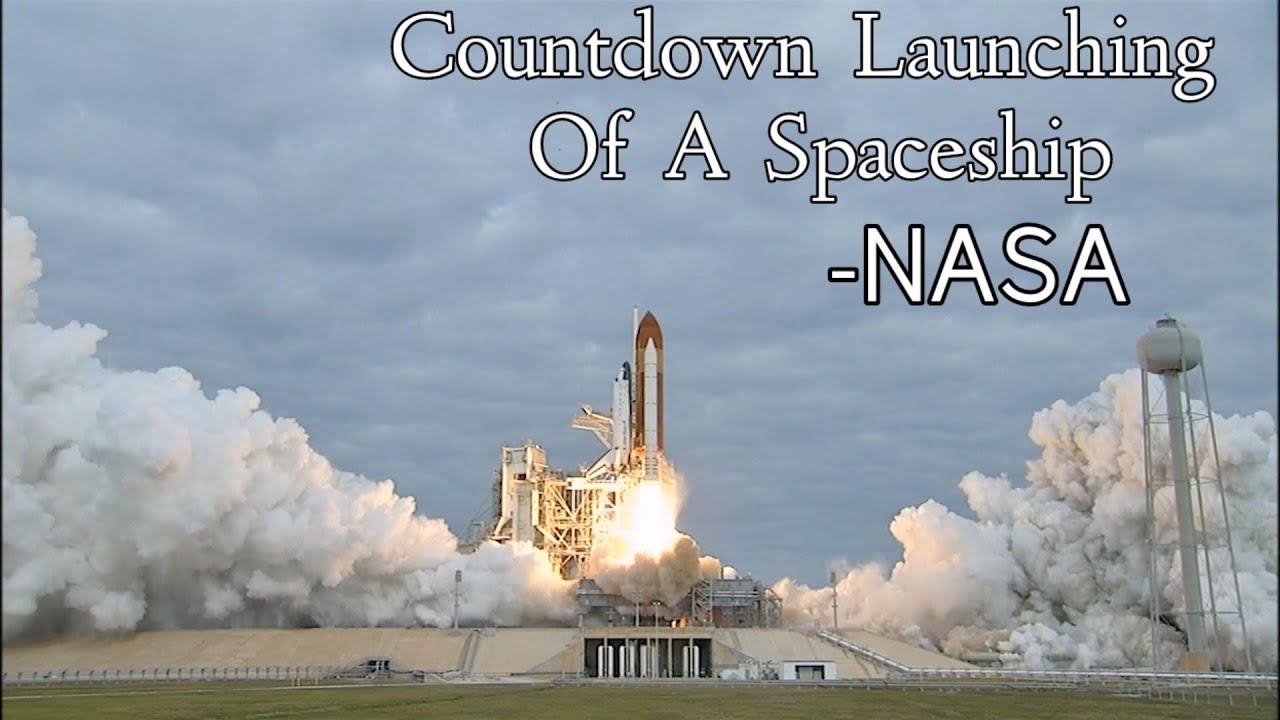 Countdown Launching Of A Spaceship | NASA| rocket launch | mars - YouTube