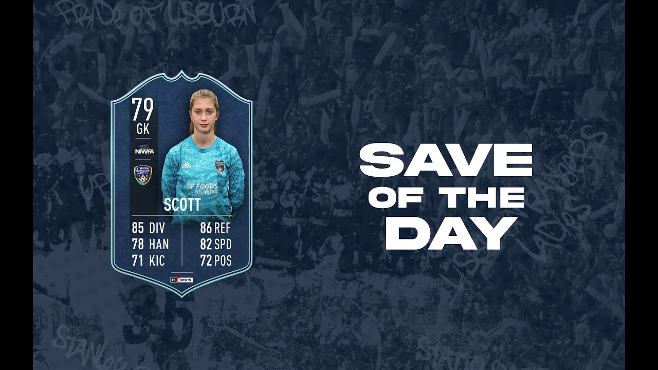 Ellie Scott (Save of the Day) vs St James Swifts Ladies - YouTube