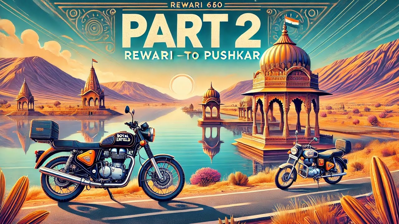 Rewari to Pushkar Ride Part 2: Exploring the Sacred Brahma Temple & Sarovar - YouTube