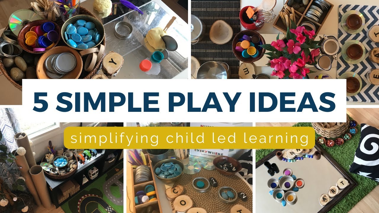 Loose Parts Play Ideas For Invitations To Play - YouTube
