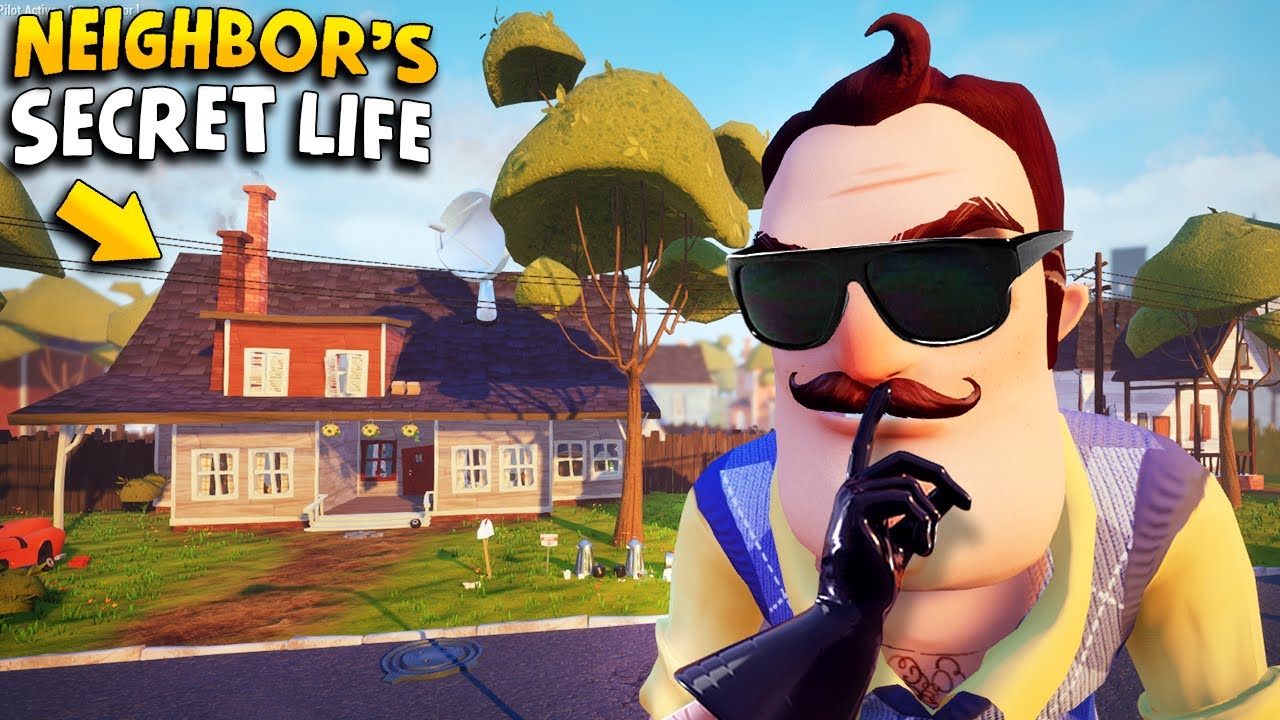 The Neighbor WAS AN UNDERCOVER COP!? | Hello Neighbor Gameplay (Mods ...