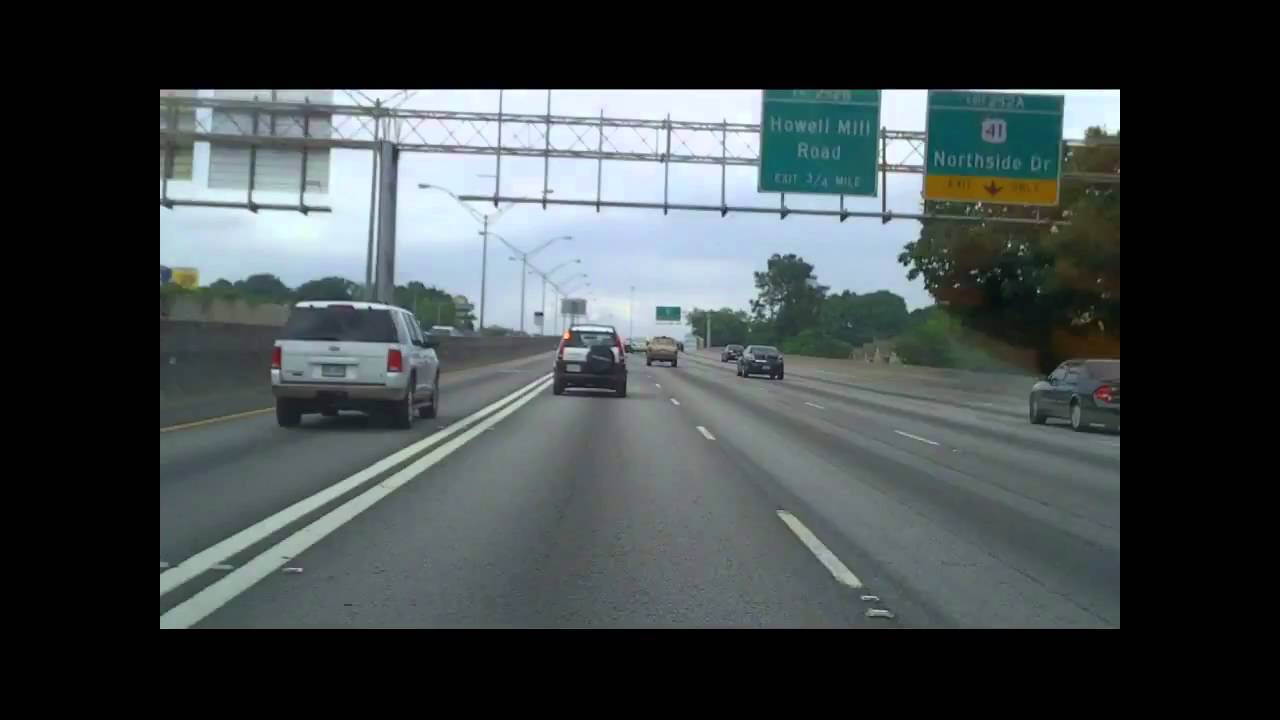 I -75 North Through Atlanta.avi - YouTube